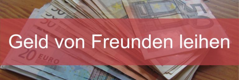 Geld leihen von Freunden - Mein Geld Blog